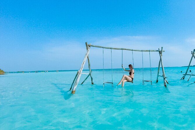Amazing Magic Tour Bacalar - Discover Beauty of Seven Color Lagoon from Cancun - Balneario Ejidal Mágico Bacalar and the Sulfur Bath