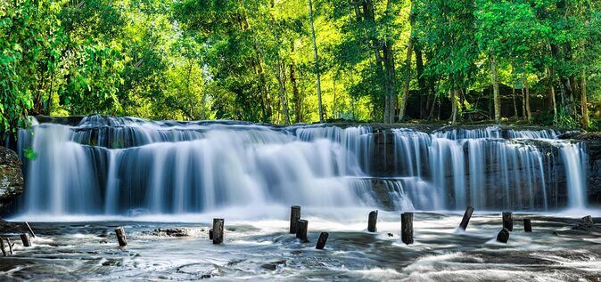 Amazing Tour To Kulen Mountain Waterfall, Sunset at Kompong Plok Foating Village - Key Points