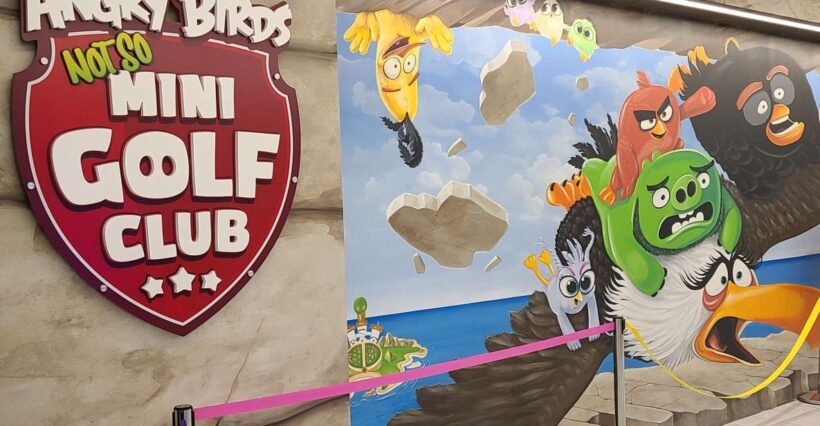 American Dream: Angry Birds Mini Golf Ticket - The Overall Value