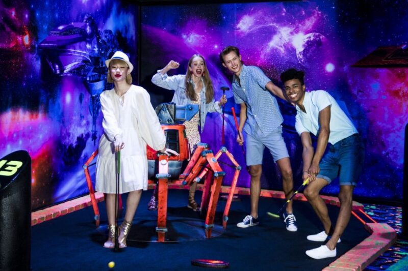 American Dream: Blacklight Mini Golf Entry Ticket - Introducing the Blacklight Mini Golf at American Dream