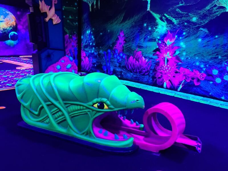 American Dream: Blacklight Mini Golf Entry Ticket - FAQs