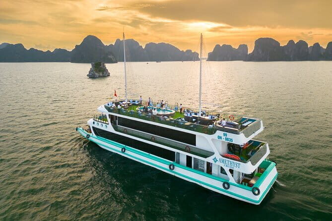 Amethyst Daily Cruise - 1 Day Luxury Halong Bay Tour from Hanoi - Key Points