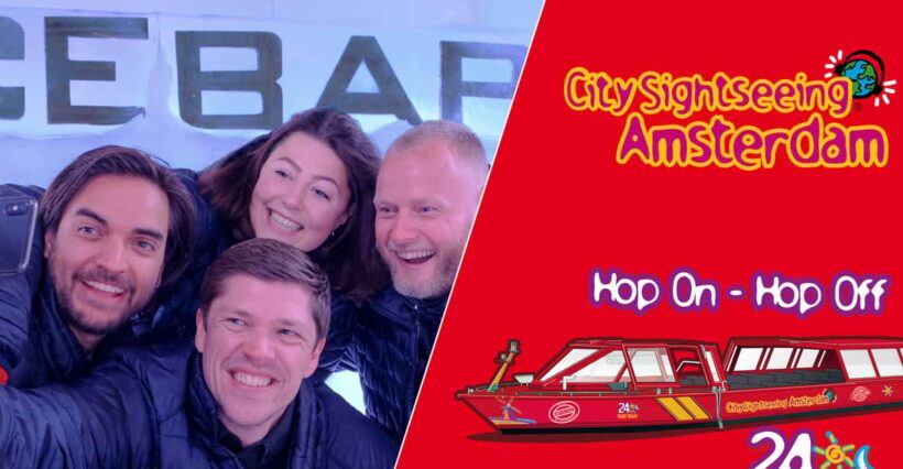 Amsterdam: 24-Hour Hop-On Hop-Off Boat and XtraCold Icebar - Key Points