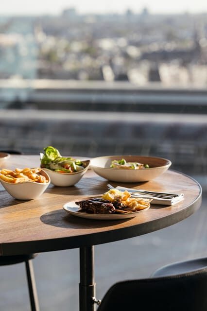 Amsterdam: A'DAM Lookout Ticket and Lunch or Dinner Voucher - The Thrill-Seekers’ Corner: Swing and VR Rollercoaster