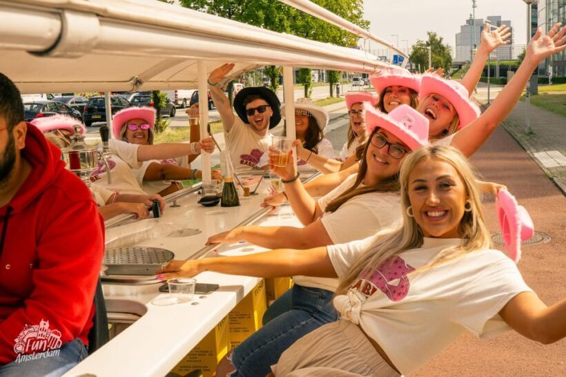 Amsterdam: Dutch Prosecco Party Bike - FAQ