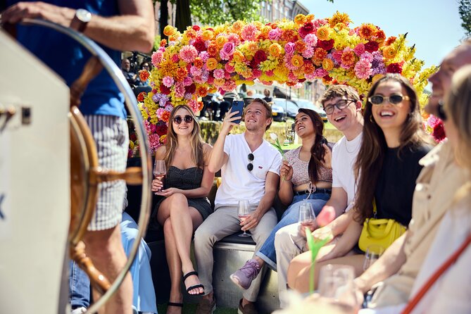 Amsterdam Flower Boat Canal Cruise With Local Guide - Experience the Canals