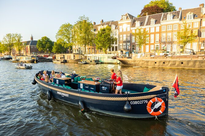 Amsterdam: Guided Open Boat Canal Cruise With Drinks Option - Accessibility and Participation