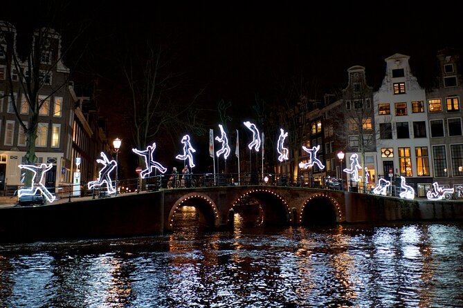 Amsterdam Light Festival Boat Tour With Warm Drinks - Experience the Amsterdam Light Festival by Boat