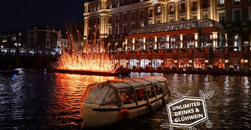 Amsterdam: Light Festival Boat with Unlimited Drinks Option - The Experience: What You Can Expect on the Cruise