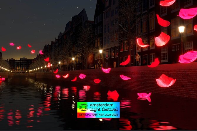 Amsterdam Light Festival: Canal Cruise Covered Saloon Boat - Cruise Details and Inclusions