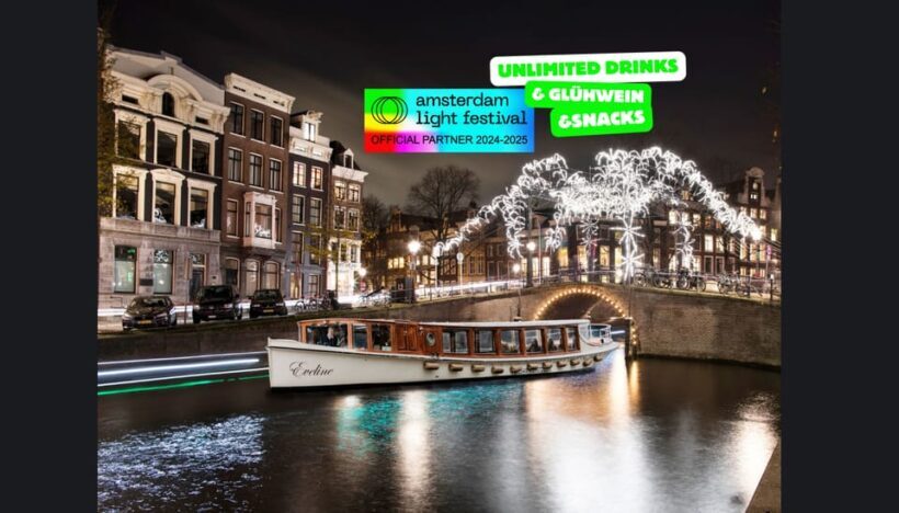 Amsterdam: Light Festival Heated Cruise w/ Drinks & Snacks - Key Points