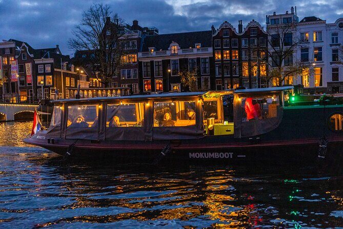 Amsterdam: Light Festival (Semi) Open Boat - Drinks & Snacks - A Closer Look at the Experience