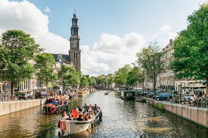 Amsterdam Luxury Open Boat Canal Cruise with Unlimited Drinks - The Sum Up