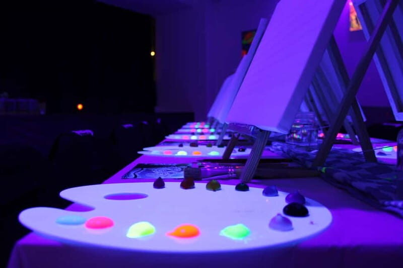 Amsterdam: Paint and Sip in the Dark at Rembrandt van Wine - The Artwork: What You Leave With