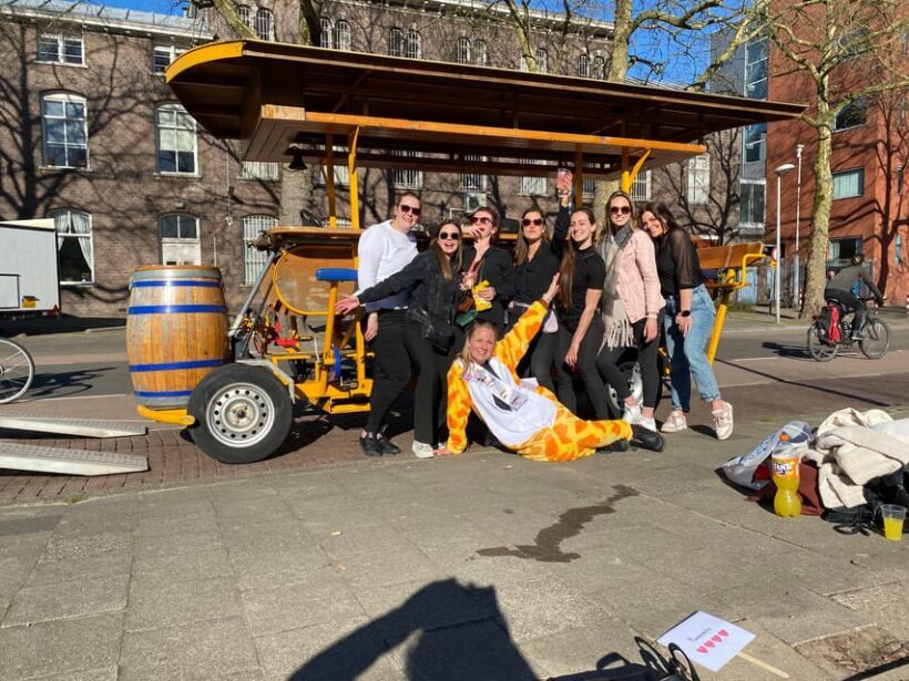 Amsterdam: Party Bike Tour with Beer - The Route and Experience