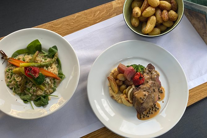 Amsterdam Private Dinner Cruise With Drinks and 2-course Dinner - Enjoying the 2-course Dinner Menu