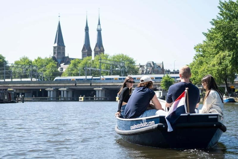 Amsterdam: Self-Drive Boat Rental - Key Points