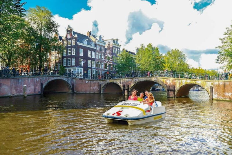 Amsterdam: Unique Pedal Boat Experience in the Canals - Exploring the Canals in a Pedal Boat: What to Expect