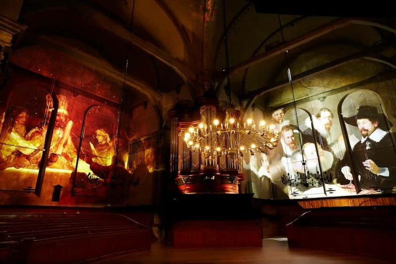 Amsterdam: Van Gogh and Rembrandt Immersive Experience Entry - Key Points