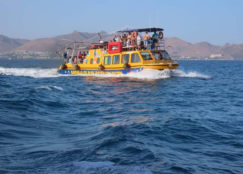 An Aegean Sea Adventure on Glass-Bottom Speedboat Dory! - Key Points