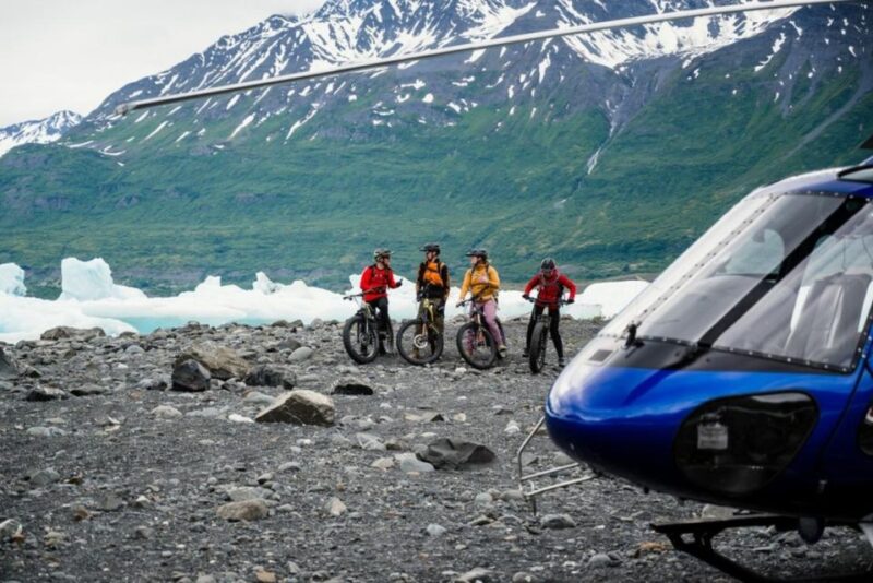 Anchorage: Heli E-Biking Adventure - Lunch Break — Fuel for Your Adventure