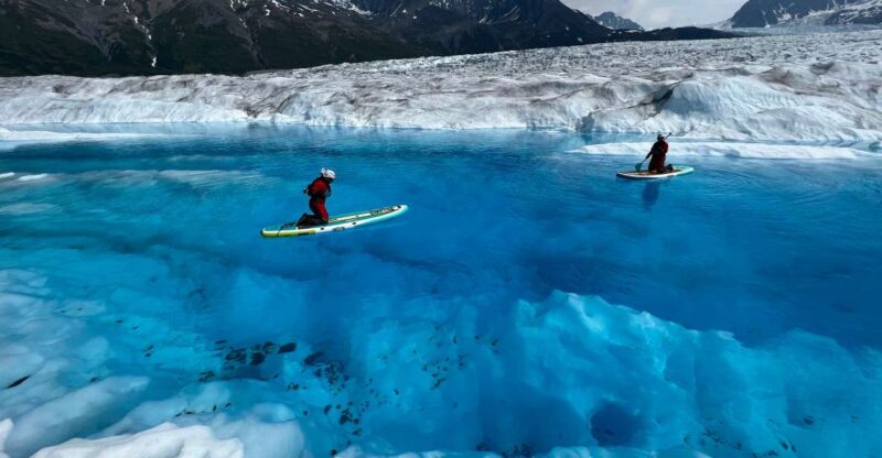 Anchorage: Knik Glacier Helicopter and Paddleboarding Tour - Key Points