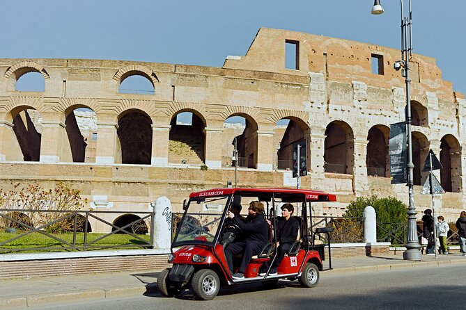 Ancient Rome Tour in a Golf Cart  - Meeting and Pickup