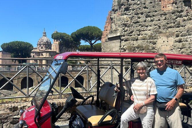Ancient Rome Tour in a Golf Cart  - Highlights of Positive Experiences