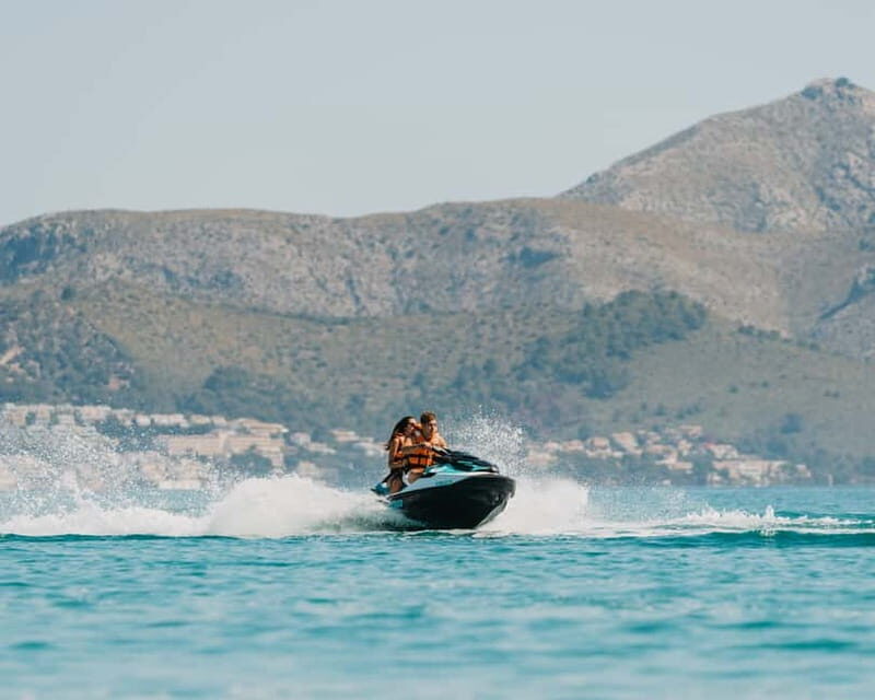Andratx: Cala en Basset Beach and Caves Jet Ski Tour - Key Points