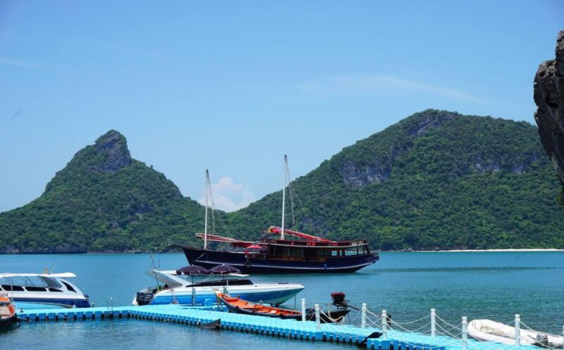 Ang Thong Full-Day Cruise with Sunset by The Red Baron Boat - Key Points