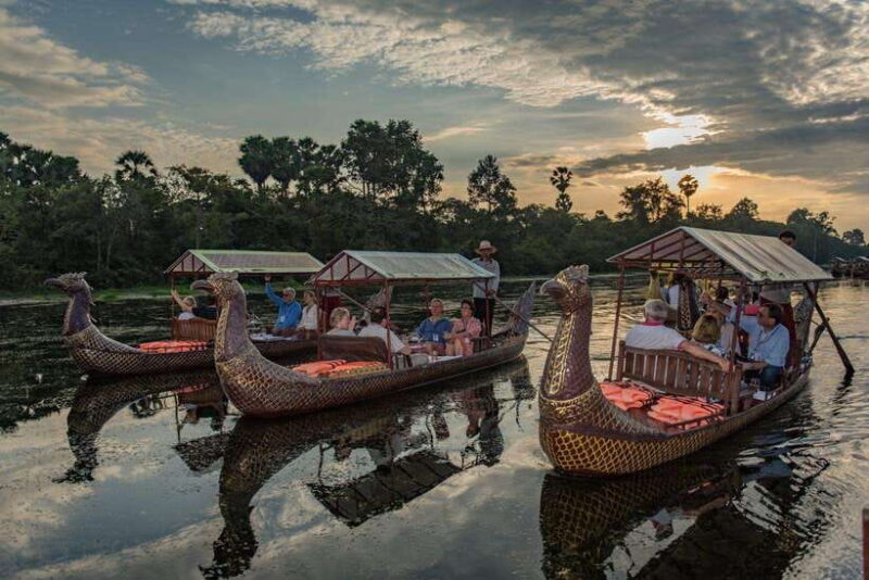 Angkor Bike tour & Gondola Sunset Boat w/ Drinks & Snack - What’s Included and What to Expect
