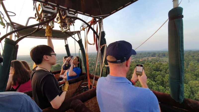 Angkor Stunning Hot Air Balloon - Key Points