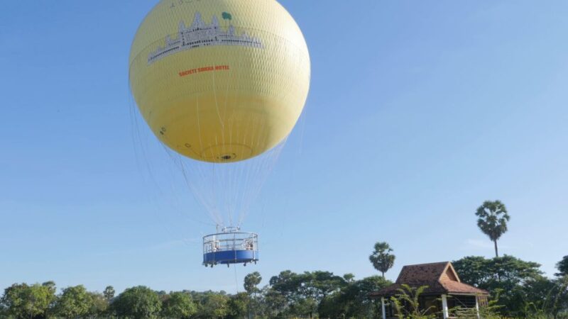 Angkor Wat: Small-Group Tour with Balloon Ride and Lunch - The Sum Up