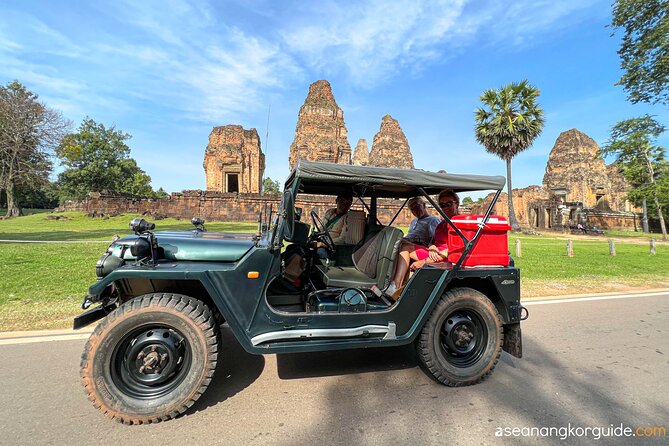 Angkor Wat Sunrise and Market Tour by Jeep - Authenticity and Comfort