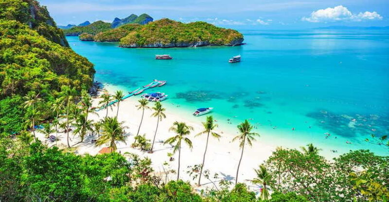 Angthong Marine Park - Cruise Ship Tours Koh Samui - The Itinerary Breakdown