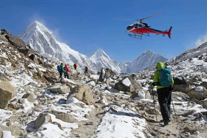 Annapurna base camp helicopter tour - Key Points