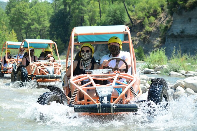 Antalya 4-in-1 Combo: Rafting, Jeep Safari, Zipline, Buggy Safari - Key Points