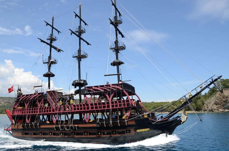 Antalya Biggest Pirate Boat Trip w/Lunch & Unlimited Drinks - The Bottom Line