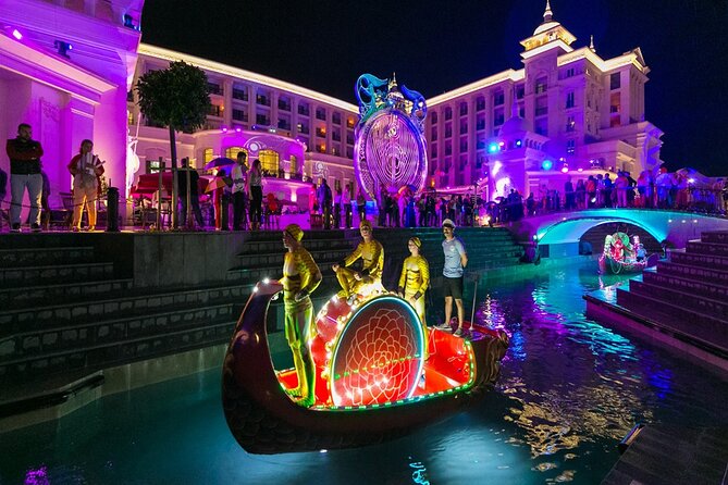Antalya Land of Legends Night Show With Boat Parade - Tips for Enjoying the Experience