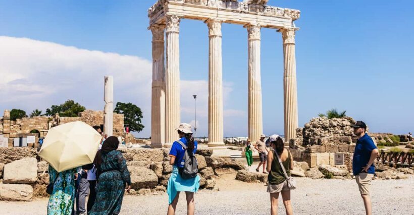 Antalya: Perge, Aspendos, City of Side, and Waterfalls Tour - Aspendos: The Roman Amphitheater