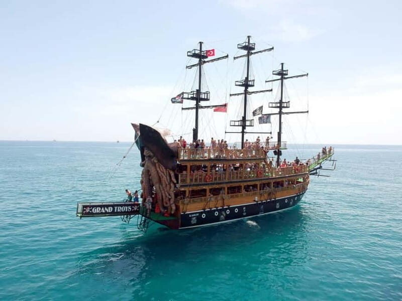 Antalya: Pirate Boat Cruise with Swimming Stops - FAQ