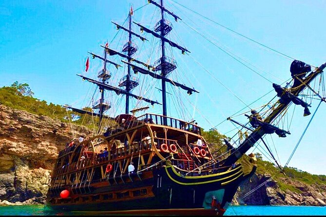 Antalya Pirate Boat from Kemer - FAQ