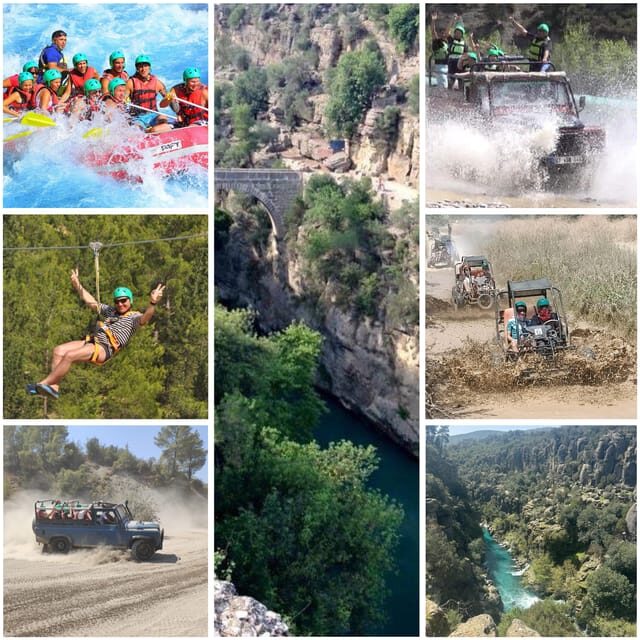 Antalya: Rafting Jeep Buggy&Quad Safari zipline canyon visit - Who Should Consider This Tour?
