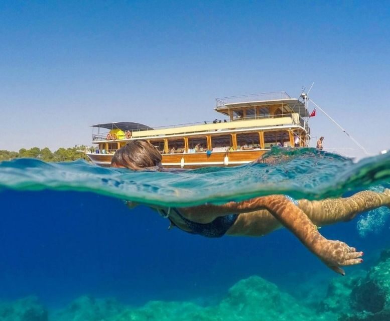 Antalya: Relax Boat Trip with Lunch to the Duden Waterfall - Key Points