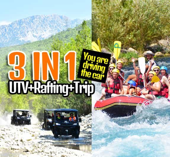 Antalya Wild Rover Different UTV + RAFTING Safari - FAQ