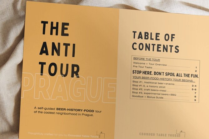 Anti Tour Prague - Self Guided Beer and Food Tour - The Experience Through Traveler Reviews