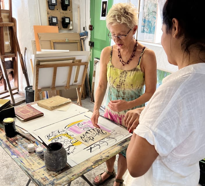 Antibes: make your art souvenir with a Local Artist - The Value of This Experience