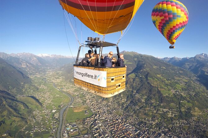 Aosta hot air balloon flight over the Alps with breathtaking views - The Sum Up