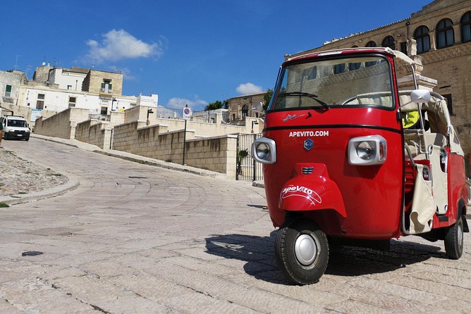 Ape Tour Matera - Panoramic Tour in Ape Calessino - Accessibility Features