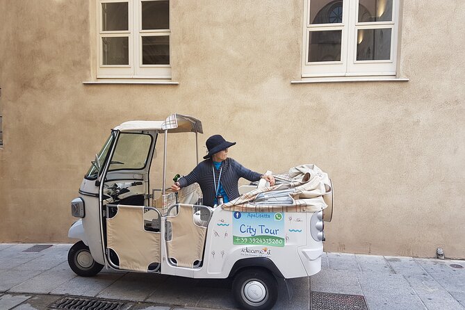 Apelisetta Tuk Tuk: 1 Tour of Cagliari - Meeting Points and Availability